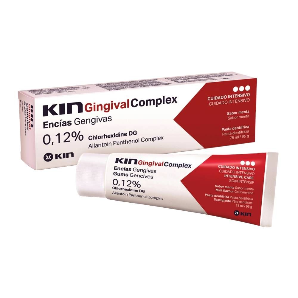 Kin Gingival Complex Toothpaste Intensive Mint 95G, Mint, Helps reduce ...