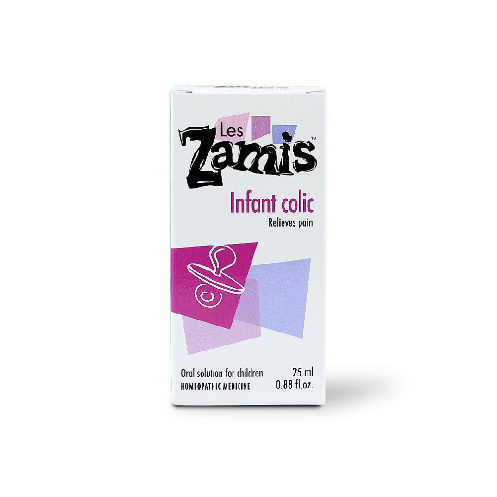 Les Zamis Infant Colic Children Solution, 25 ML, Helps soothe colic and ...