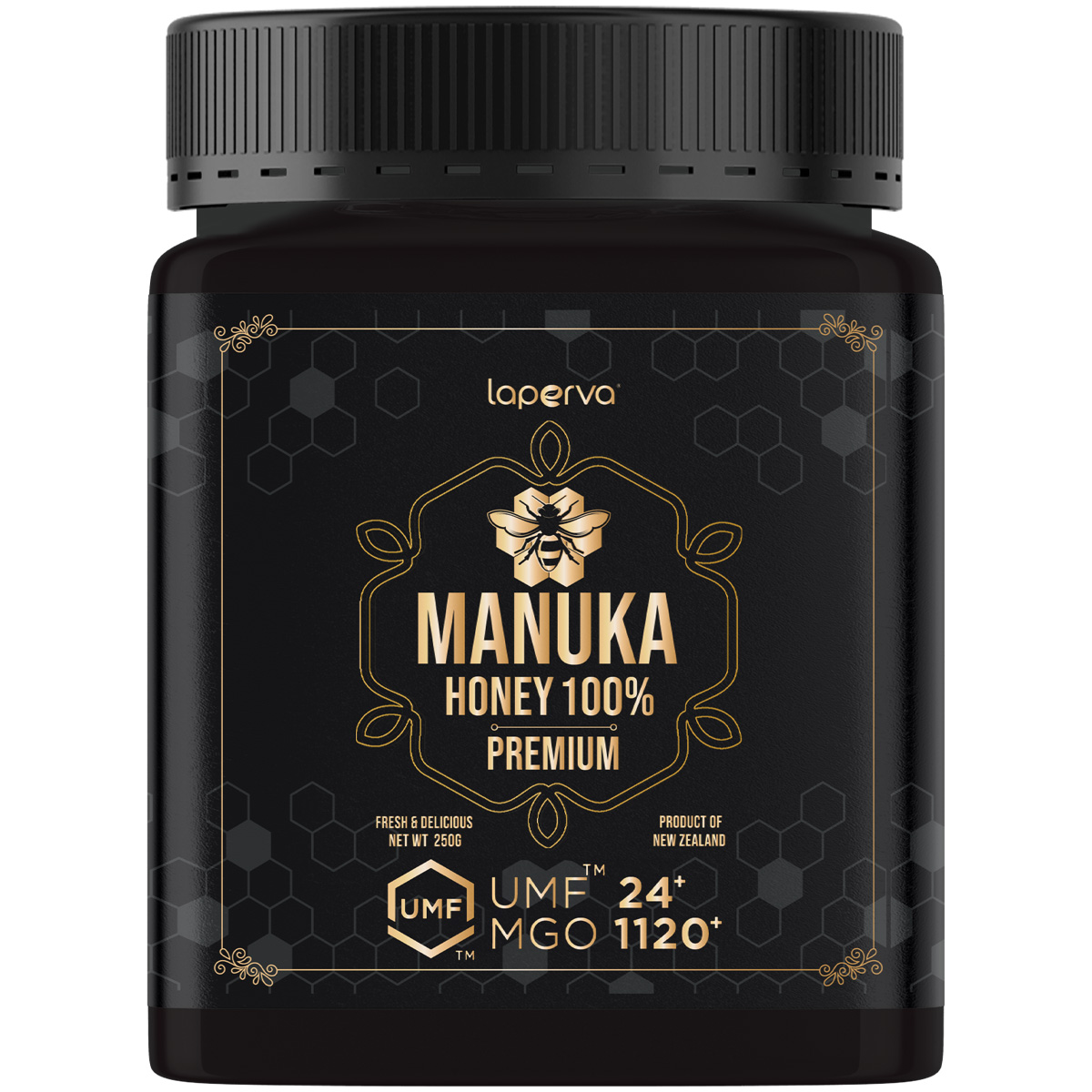 Laperva Manuka Honey, 1120 MGO, 250 Gm, Suitable for Vegetarians ...
